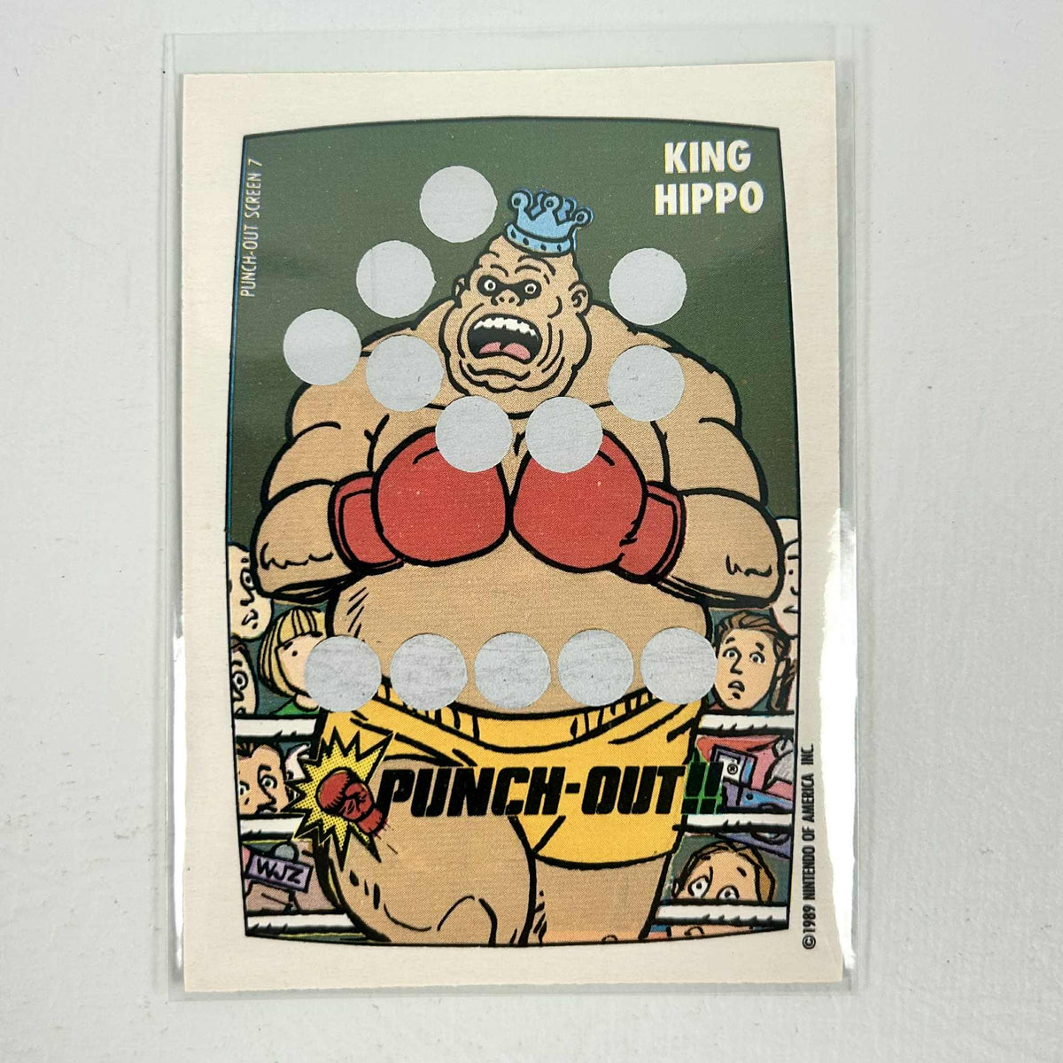 Punch-Out!! King Hippo - Screen 7 - OPC Nintendo Game Pack Card ...