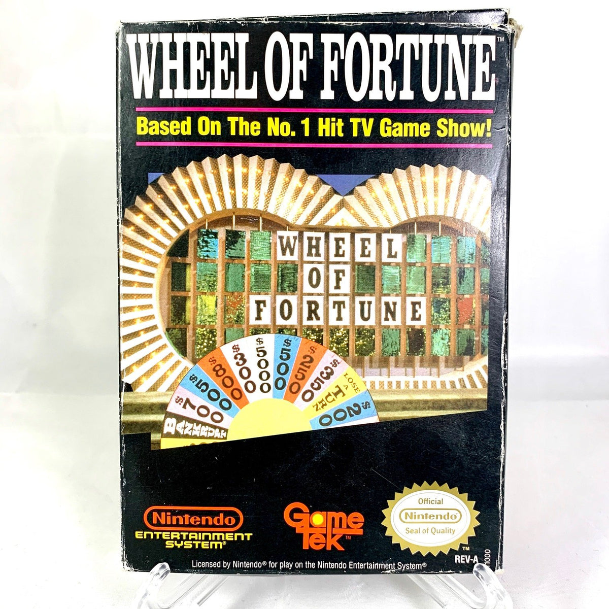 Wheel of Fortune - Box Only – RetroReplay