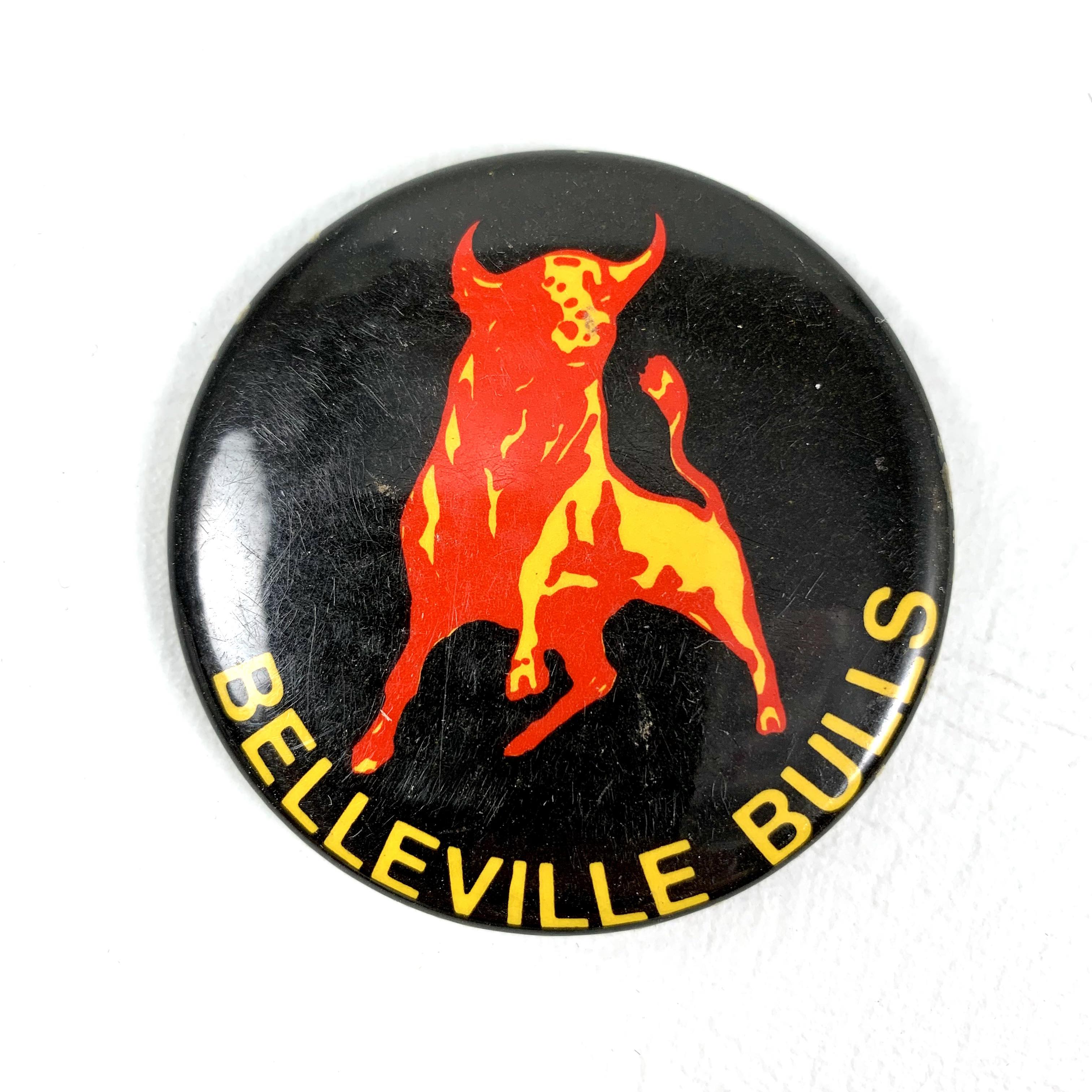 Belleville Bulls Logo Belleville Bulls Road Hockey Jersey #1 NOBR