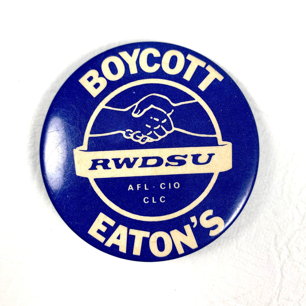 Boycott Eaton's Button - 1982 – RetroReplay