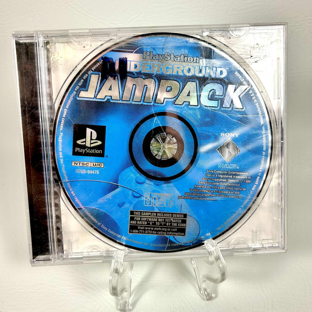 PlayStation Underground JamPack: Summer '99 - No Manual – RetroReplay
