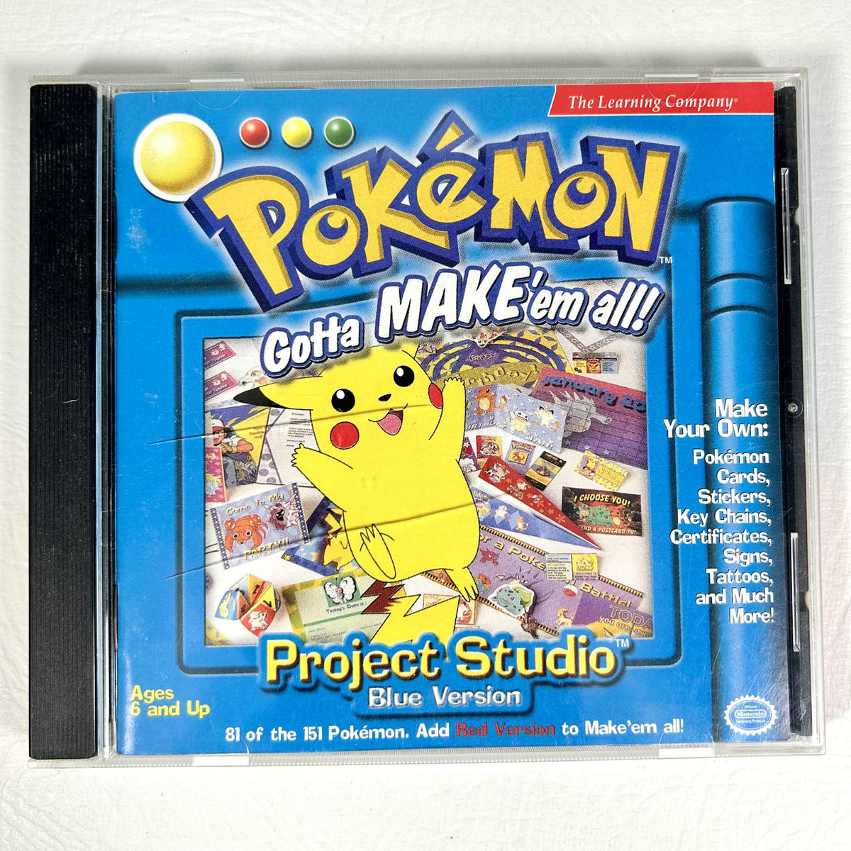 Pokemon Project Studio - Blue – RetroReplay