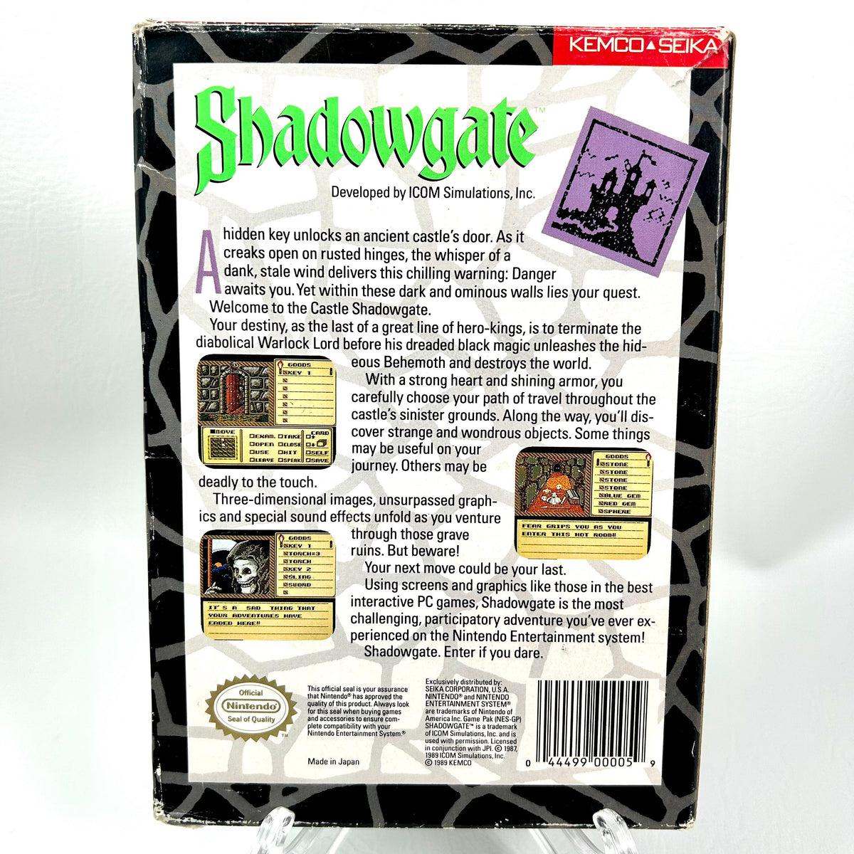 Shadowgate - Boxed – RetroReplay