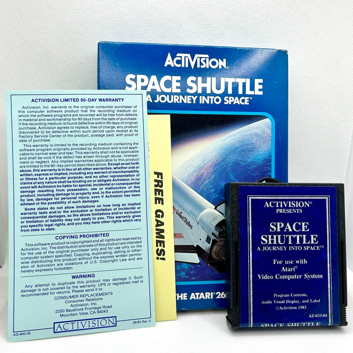 Space Shuttle: A Journey Into Space - Blue Label Variant – RetroReplay