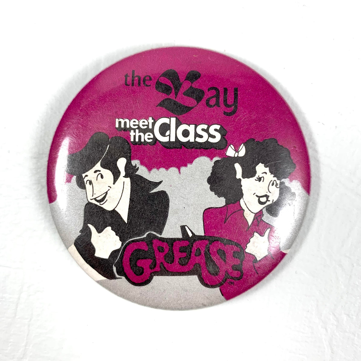The Bay - Meet the Class - Grease Button - 1989 – RetroReplay