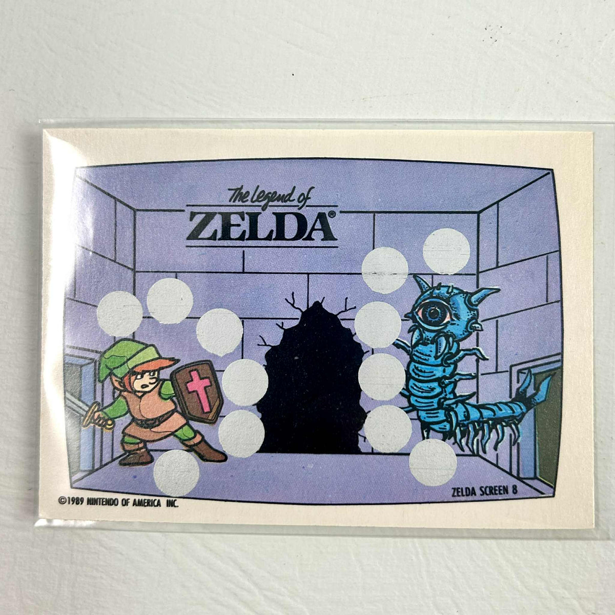 The Legend of Zelda - Screen 8 - OPC Nintendo Game Pack Card – RetroReplay