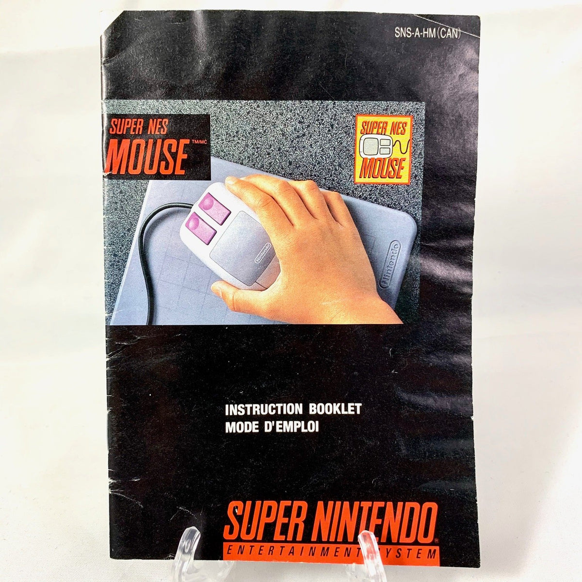 Super Nintendo Mouse - Manual – RetroReplay