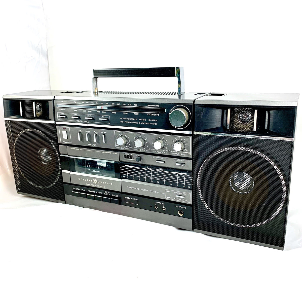 General Electric 3-5266B Boombox - 1988 – RetroReplay