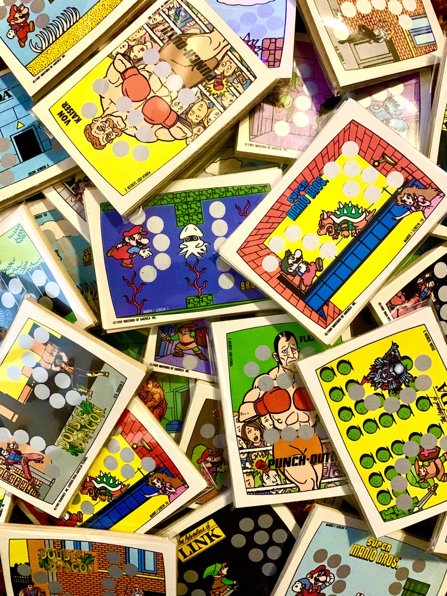 Nintendo Game Packs Trading Cards - Mystery Pack - O-Pee-Chee - 1989 ...