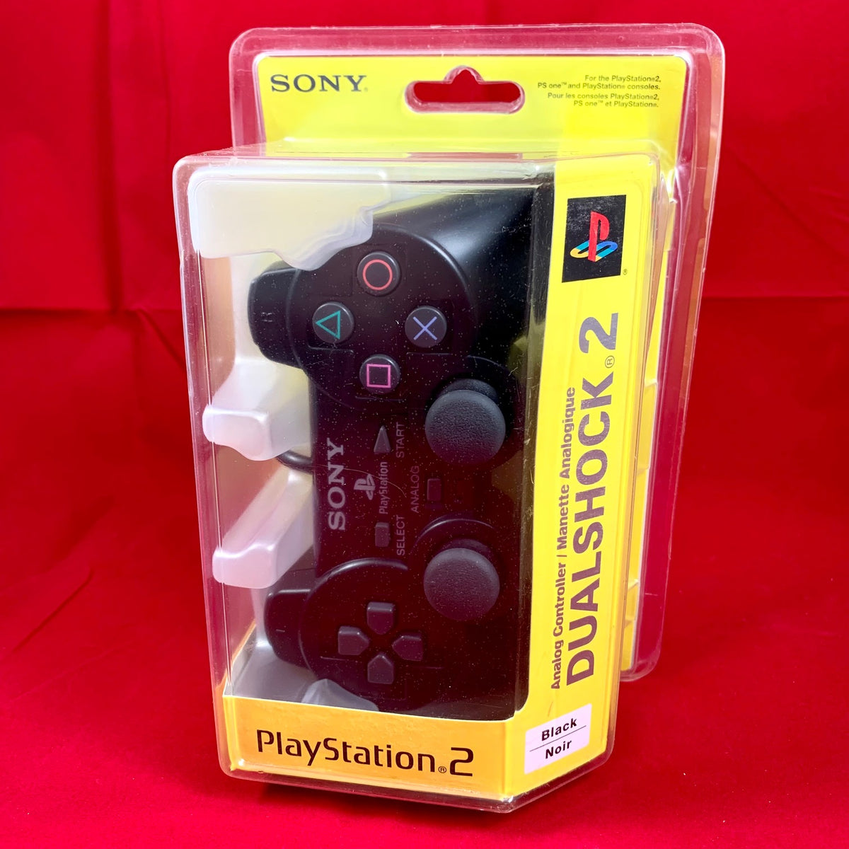 Sony PlayStation 2 Controller Black - NEW – RetroReplay