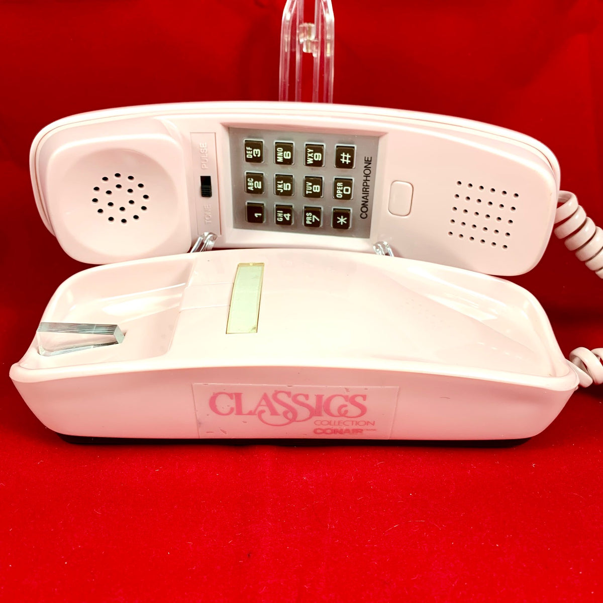 Conair Classics Pink Telephone - 1986 – RetroReplay