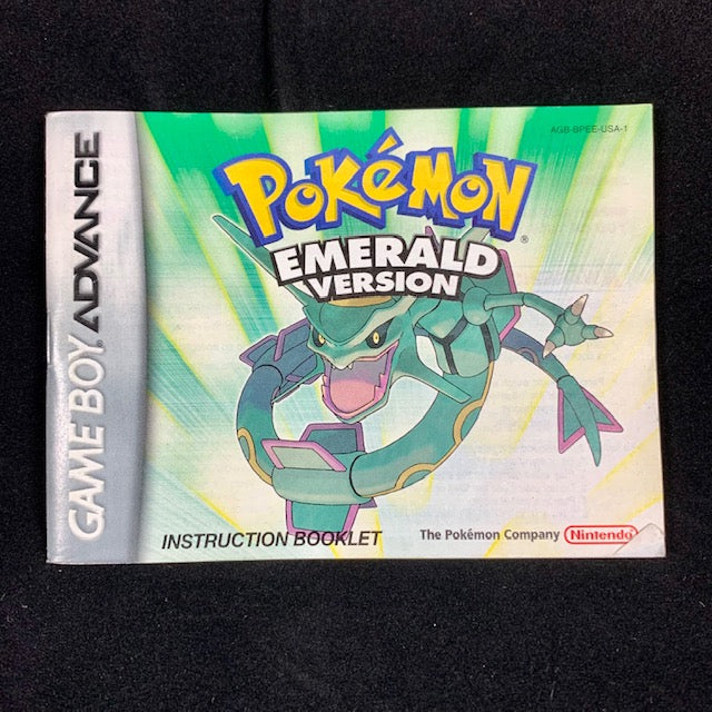 Pokemon Emerald Version - Manual – RetroReplay