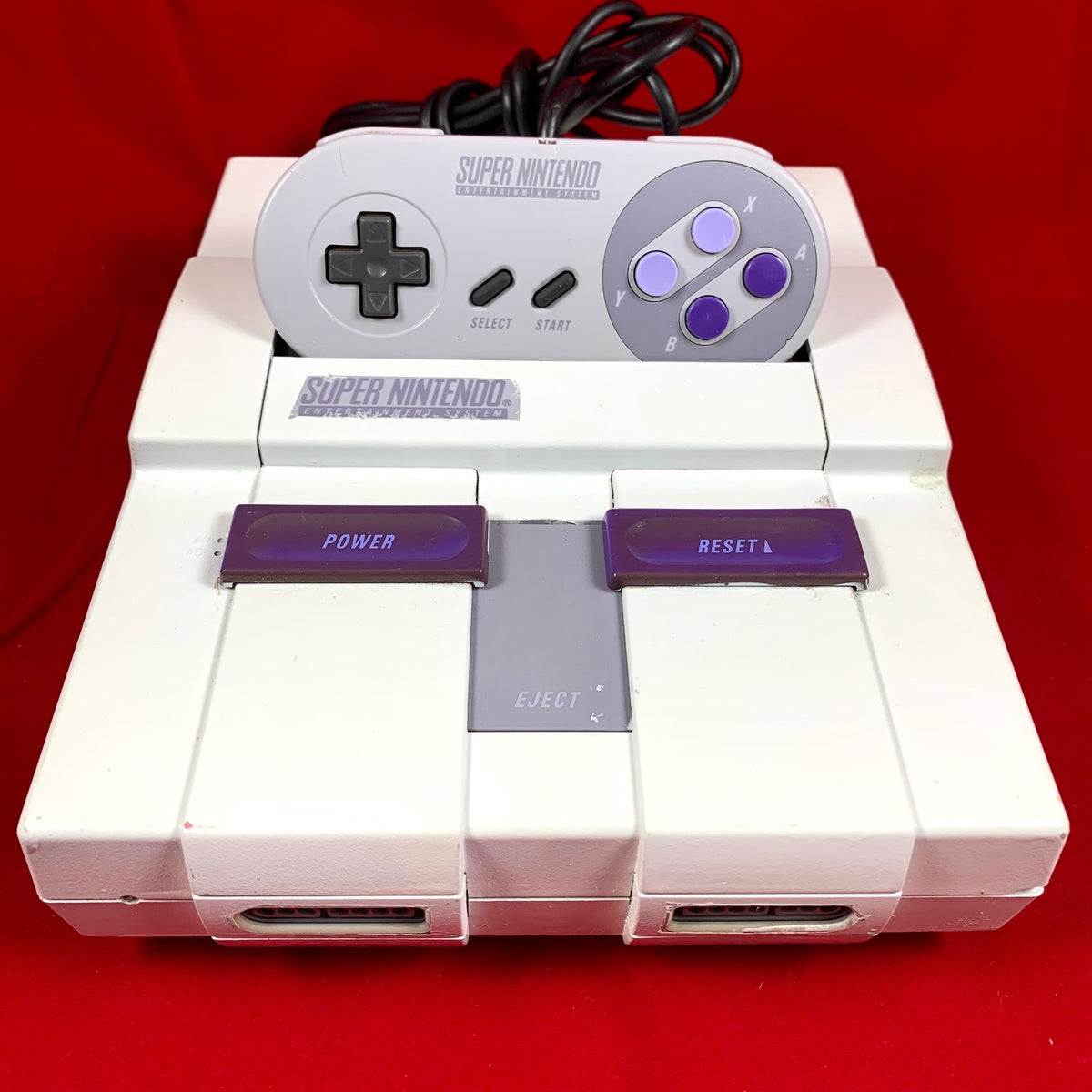 SNES Console - Painted White – RetroReplay