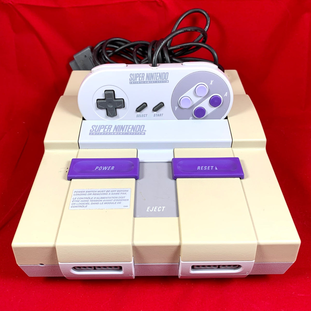 SNES Console - Yellowed – RetroReplay
