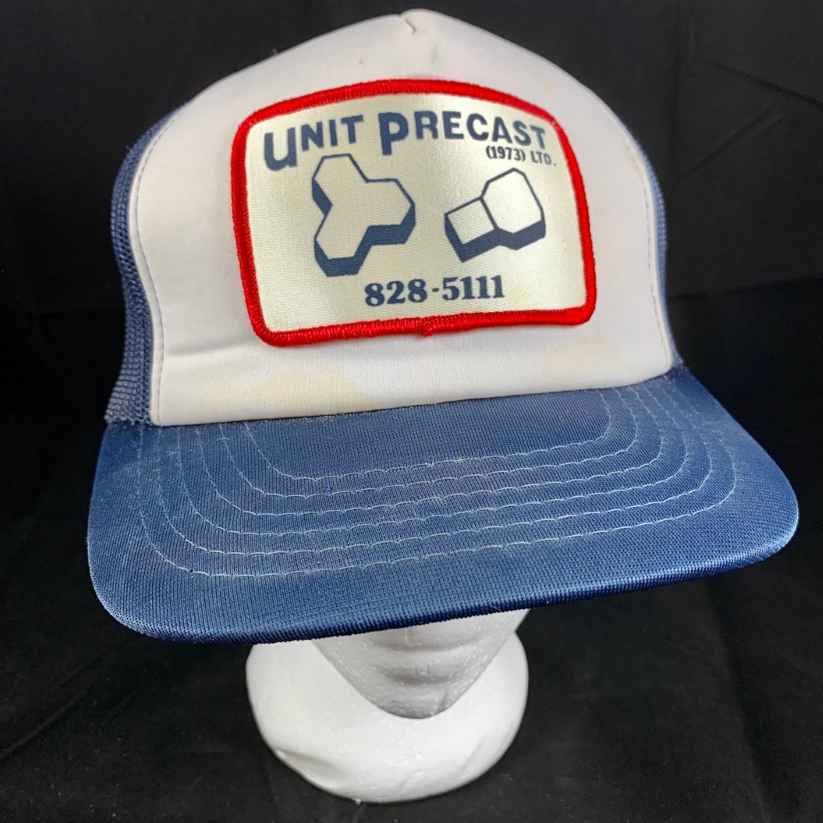 Unit Precast Ltd - Mesh Back Trucker Hat - 1983 – RetroReplay